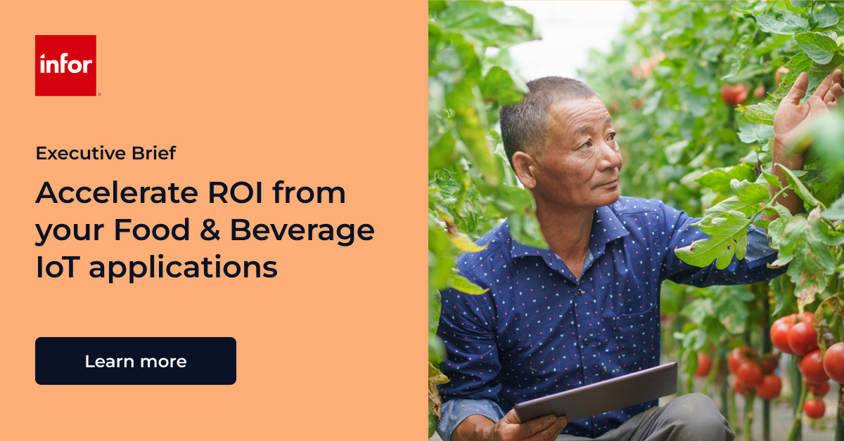 IoT in Food & Beverage | Executive brief | Infor