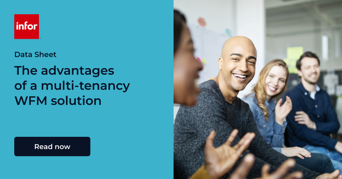Multi-tenancy, heart of digital evolution | WFM Datasheet | Infor