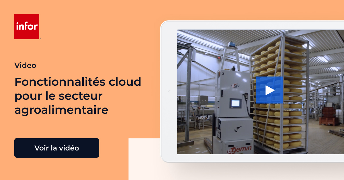 Logiciel ERP Cloud | Démo Food and Beverage | Infor