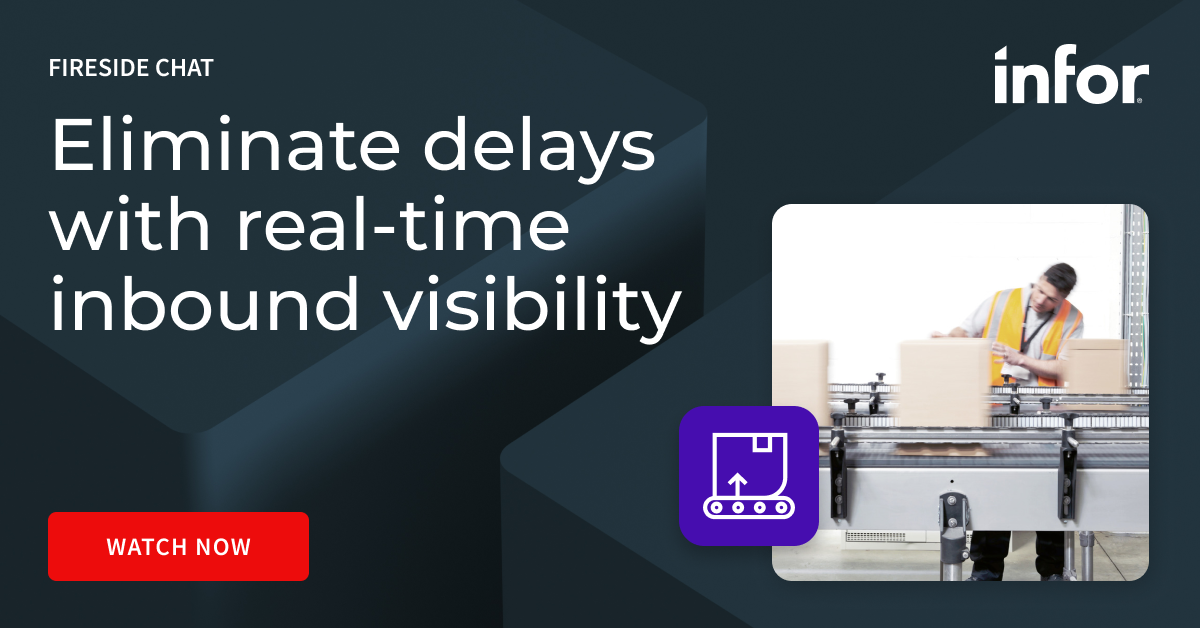 Increase inbound supply chain visibility | Fireside chat video #2 ...