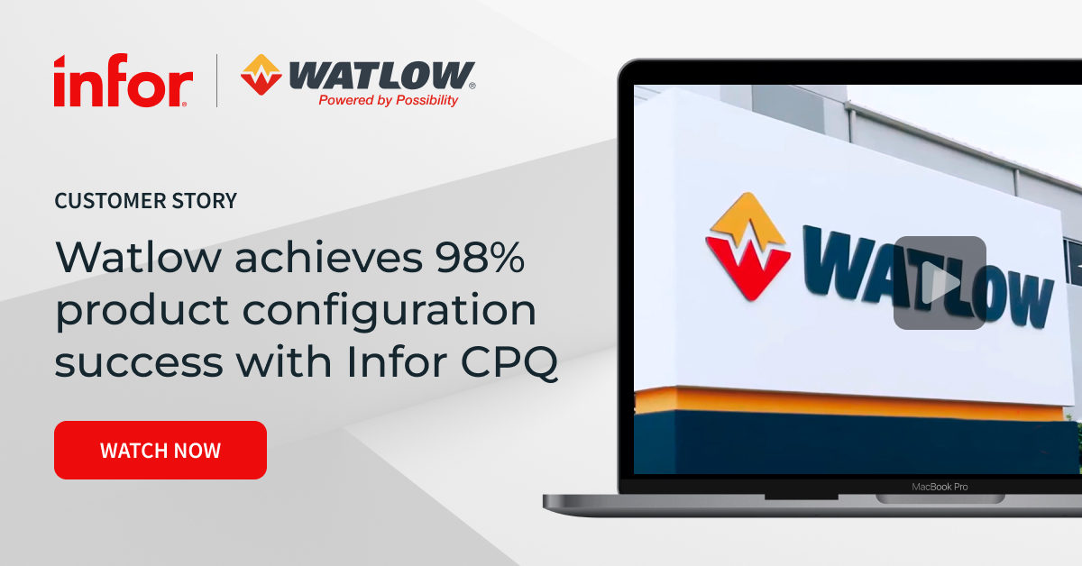 Watlow | Case Study | Customer Story | Infor