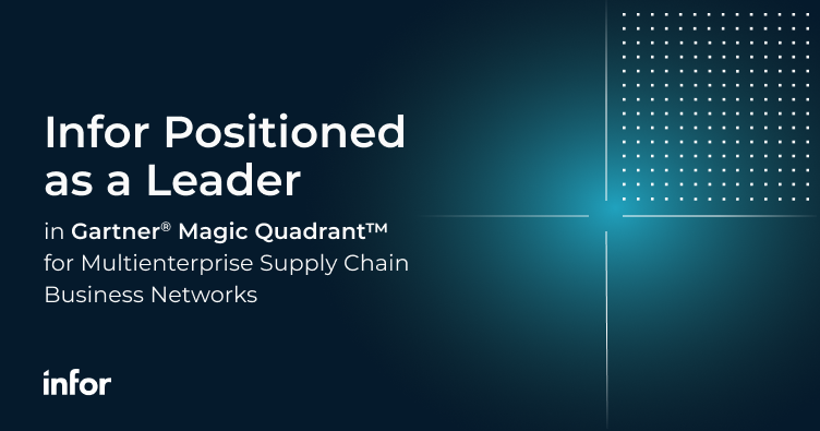 Infor a Leader in Gartner Magic Quadrant for MESCBN