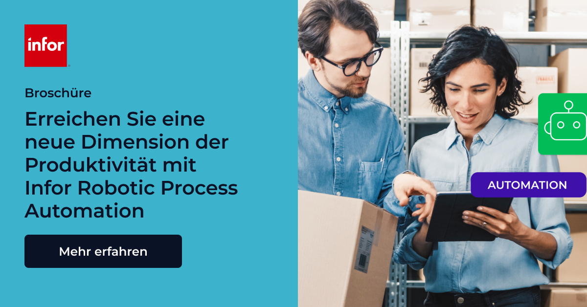 Infor Robotic Process Automation | Broschüre | Infor