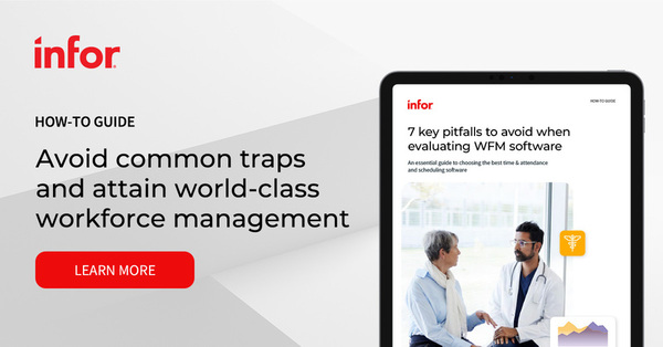 Top mistakes to avoid for WFM | How-to-guide | Infor