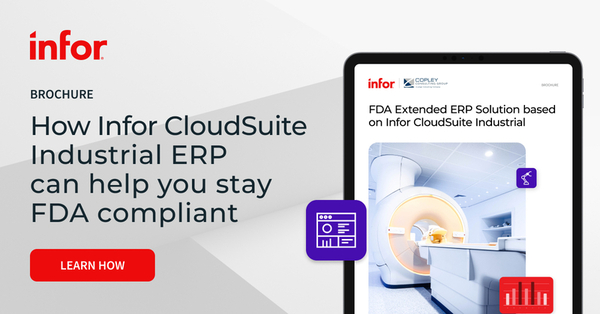 FDA Extended ERP on CloudSuite Industrial | Brochure | Infor