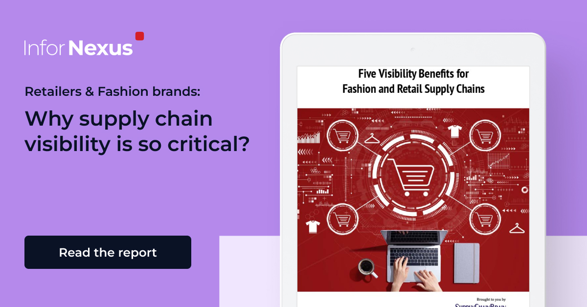 Supply chain visibility benefits | Retail and Fashion Report | Infor