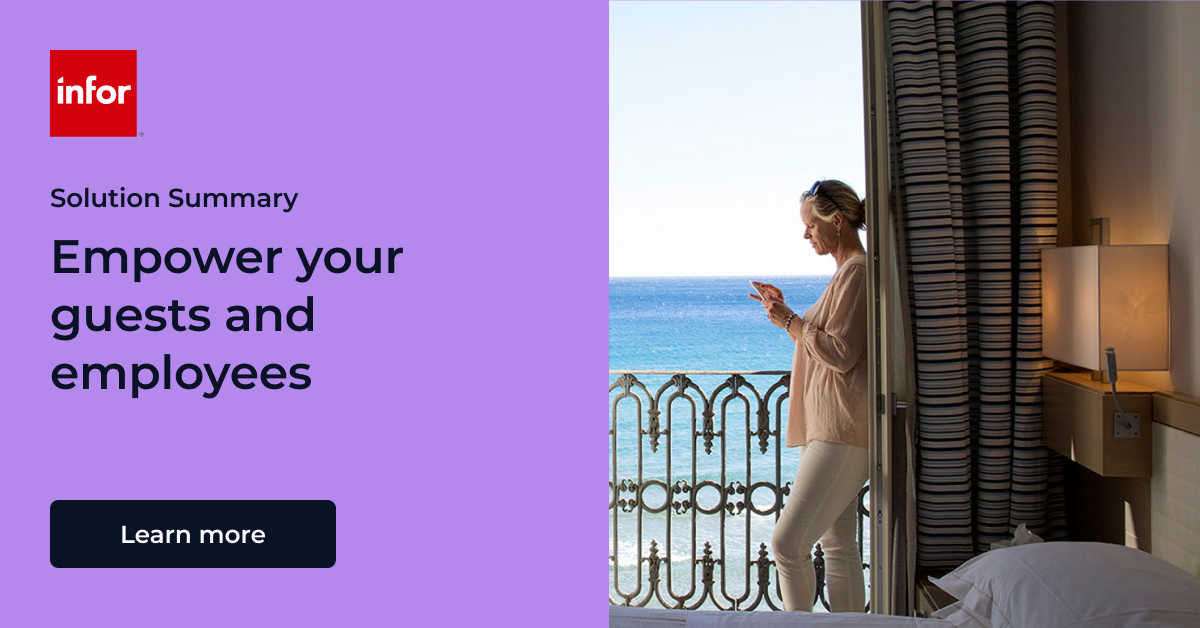 Hospitality software solutions | Cloud solution platform | Infor