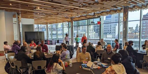 Students pitch their companies to Infor execs