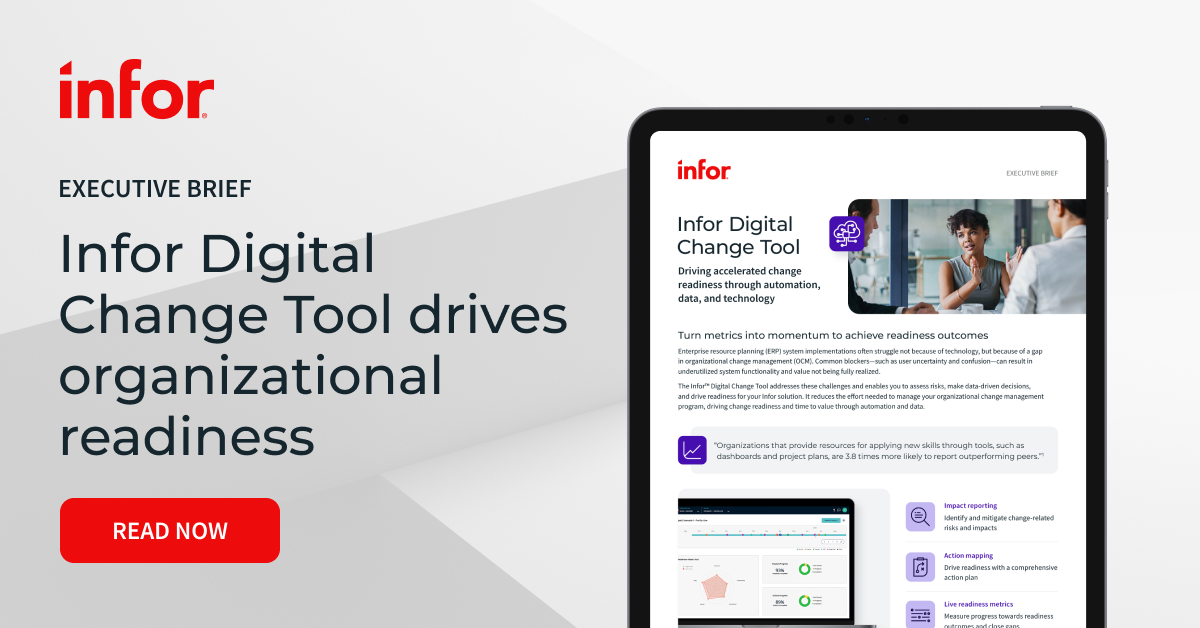 Infor Digital Change Tool | Infor