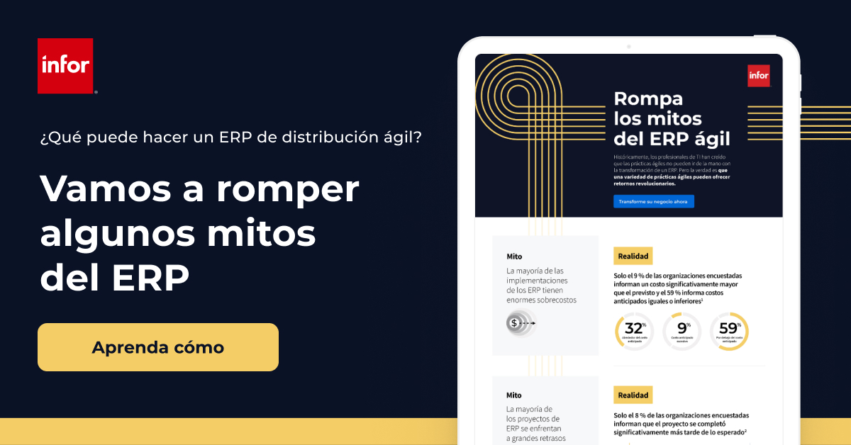 Implementación ágil | Infografía del ERP | Infor