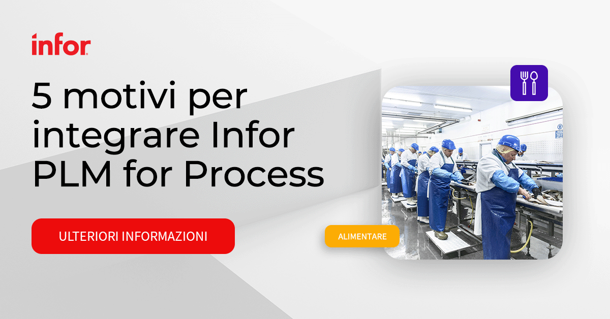 5 motivi per cui PLM for Process porta l’ERP al livello successivo