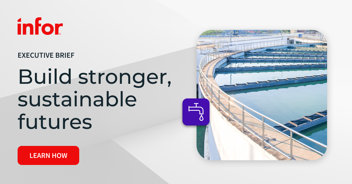 The future of water is digital | Executive brief | Infor