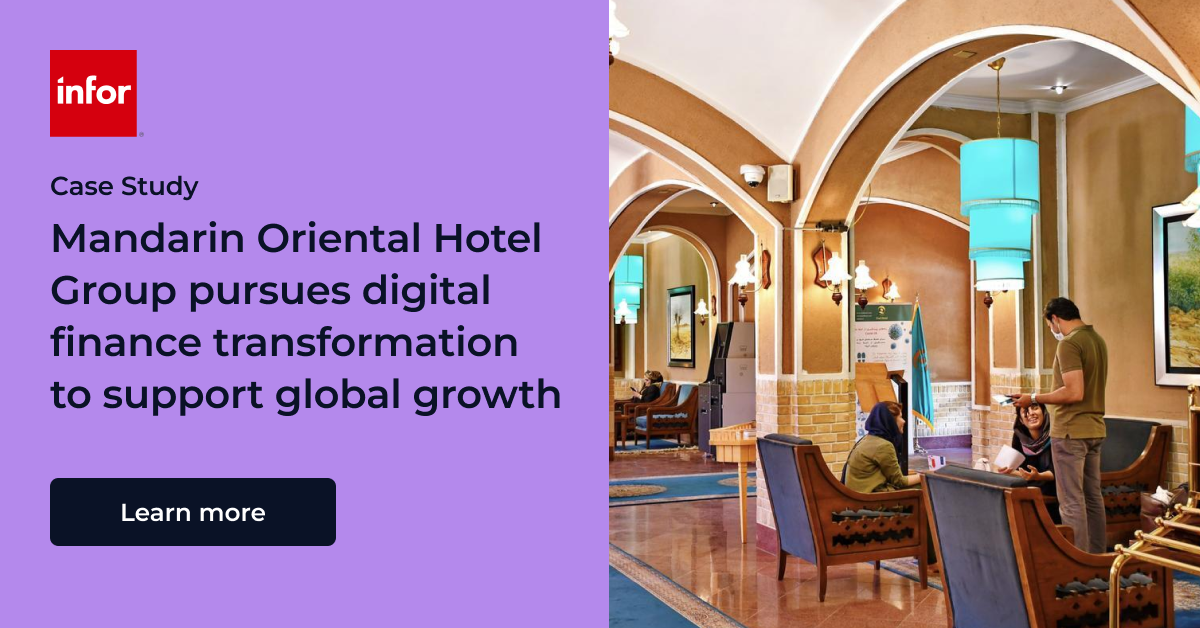 Mandarin Oriental Hotel Group | Case Study | Infor