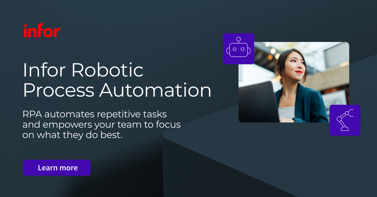 Robotic Process Automation “RPA” | Platform Technology | Infor