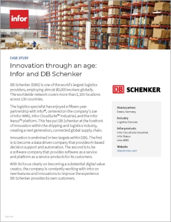 3PL success story | Supply chain case study | Infor