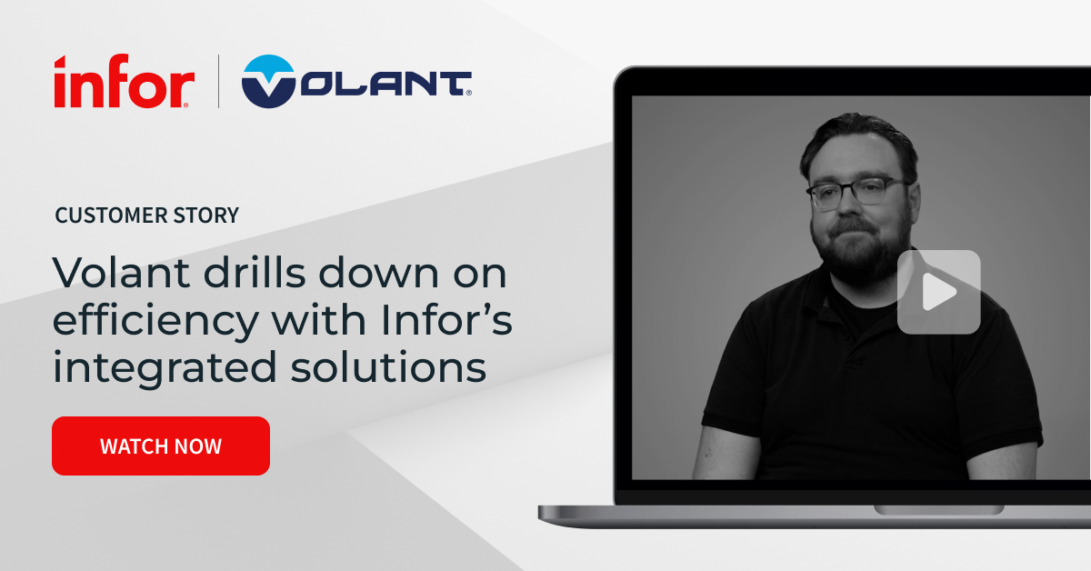 Volant Products | Customer story | Infor