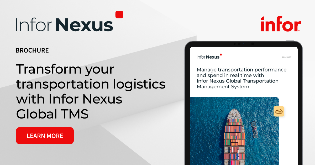 Infor Nexus Global TMS | Brochure | Infor
