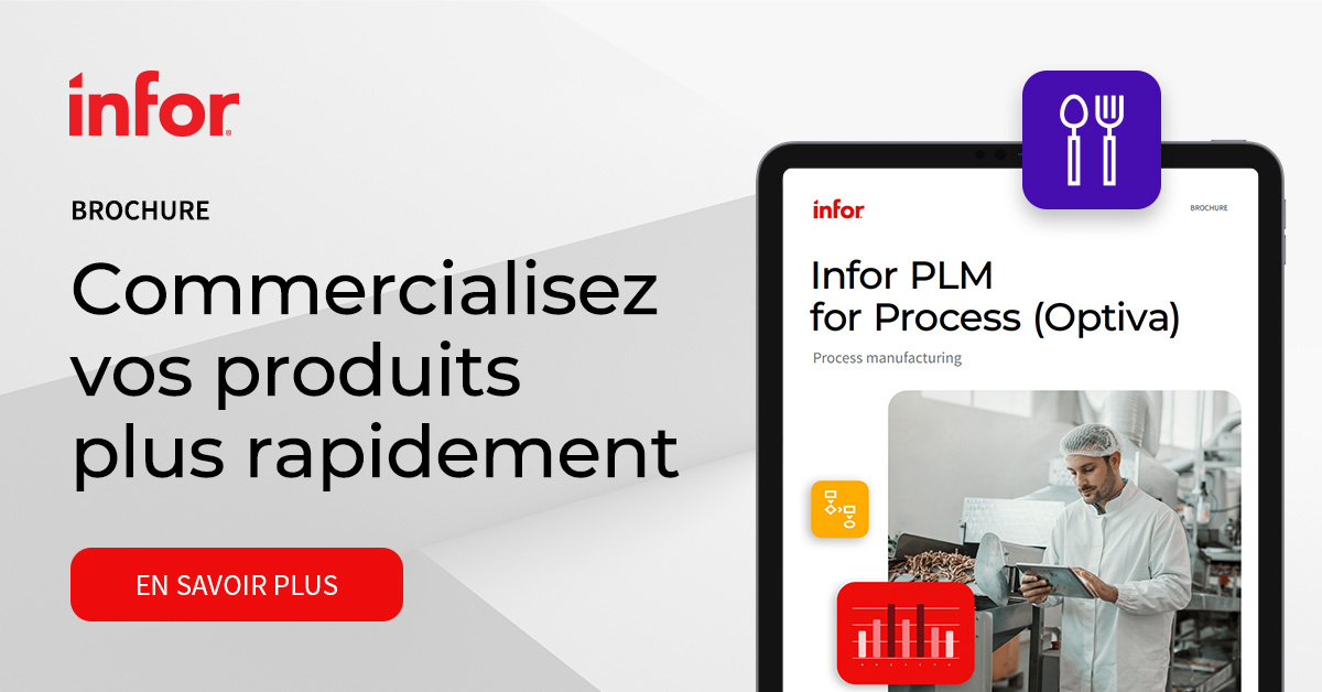 Logiciel Cloud PLM | Brochure Industrie de type process | Infor