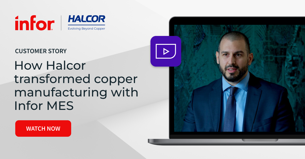 Halcor | Customer story | Infor