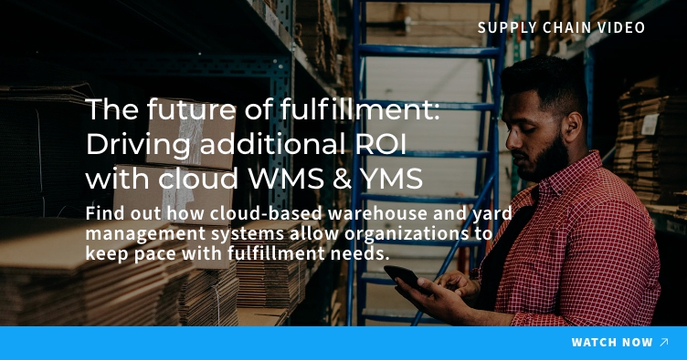 Cloud warehouse management software | WMS video | Infor