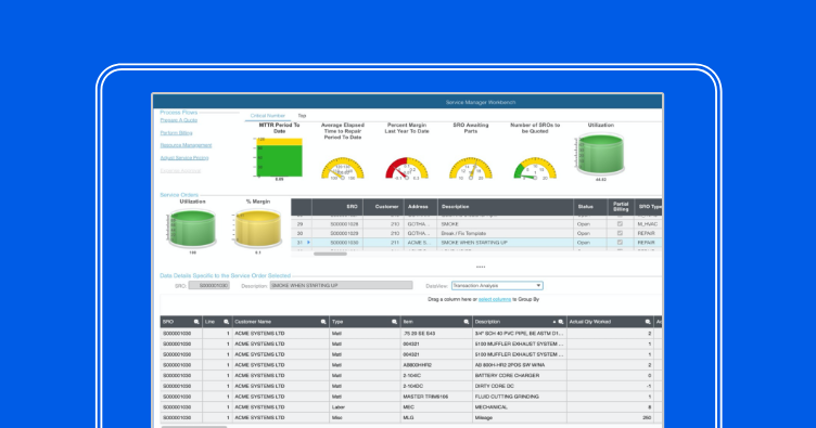 Sales & Service | Operations Management Software | Infor