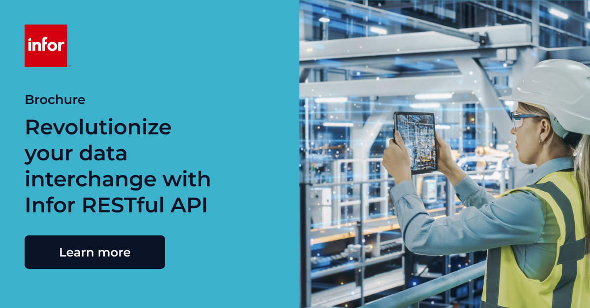 Infor RESTful API | Brochure | Infor