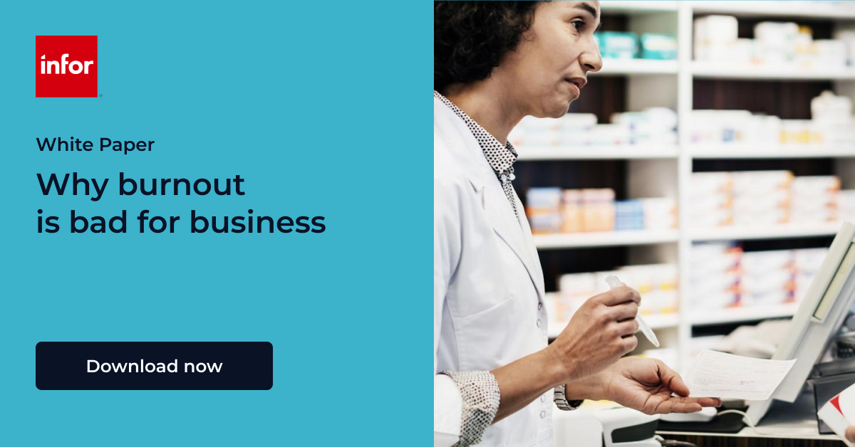 Why burnout is bad for business whitepaper | Infor