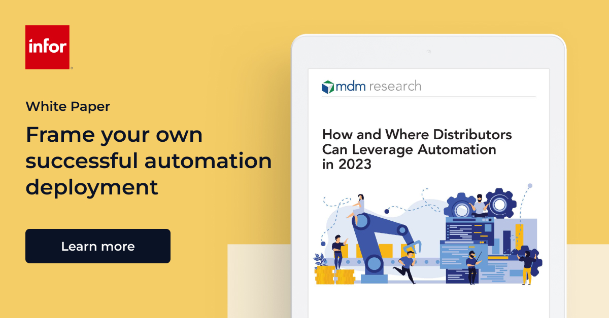 Expanding automation in distribution | MDM whitepaper | Infor