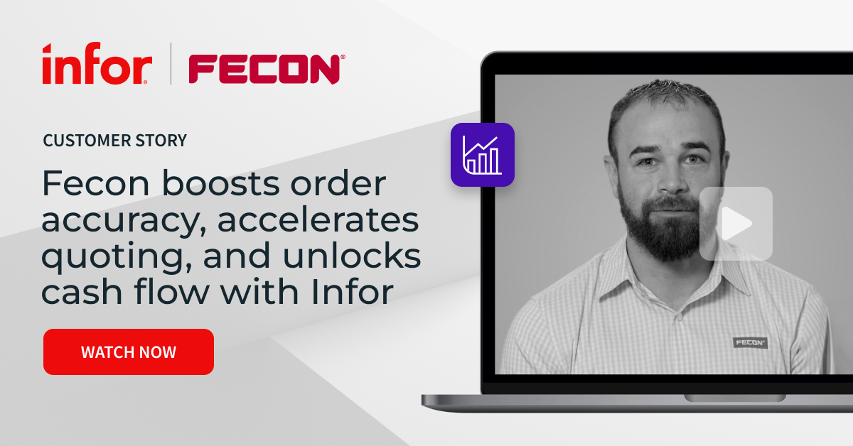 Fecon unlocks cash flow to fuel innovation | Infor