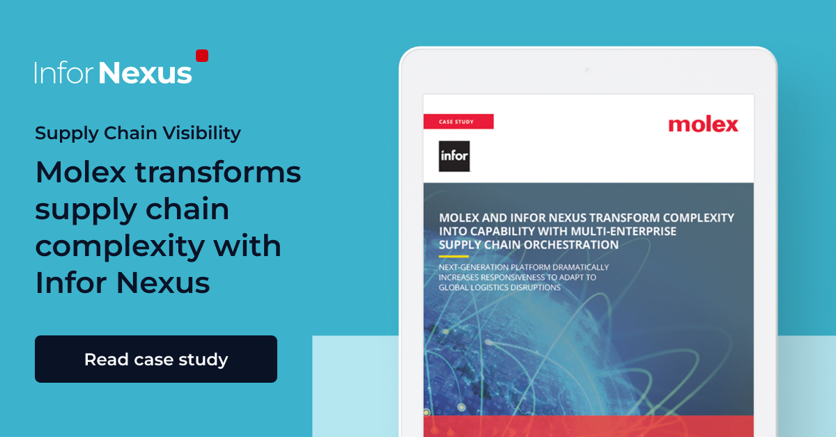 Molex Supply Chain Optimization | Case Study | Infor