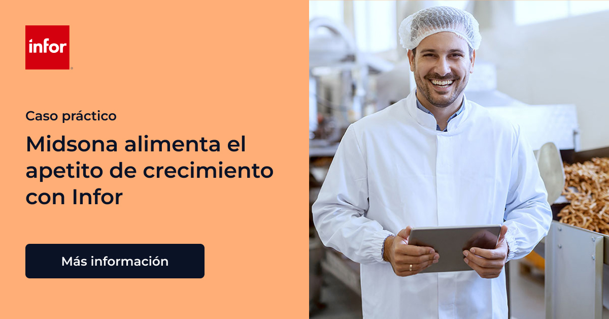 Caso práctico Midsona | ERP de alimentos y bebidas | Infor
