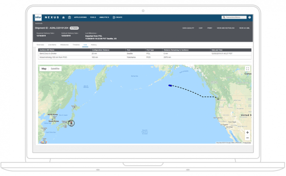 Infor Nexus | Supply chain network optimization | Infor