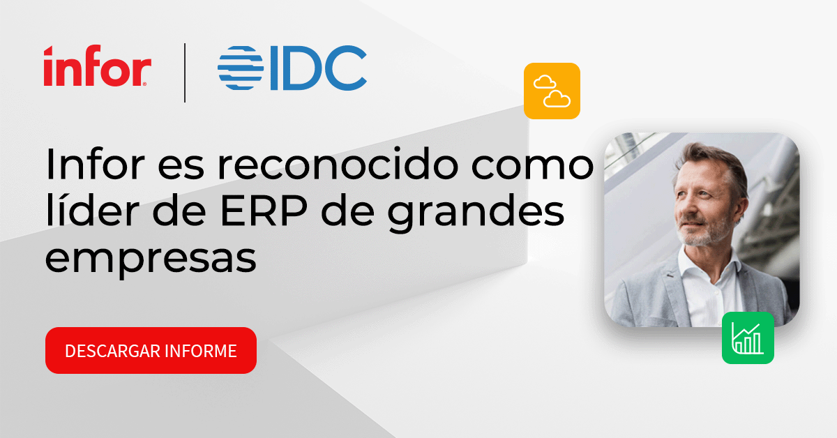 Líder en ERP de grandes empresas | Informe de IDC | Infor