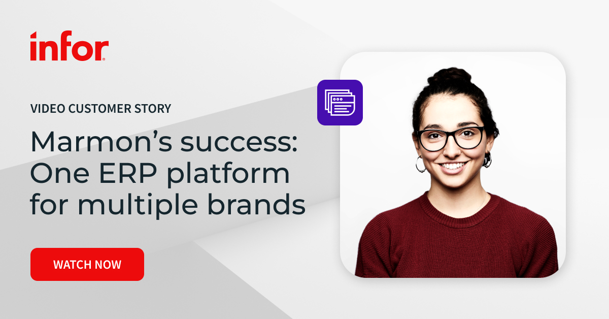 Marmon Foodservice Technologies | Customer story | Infor