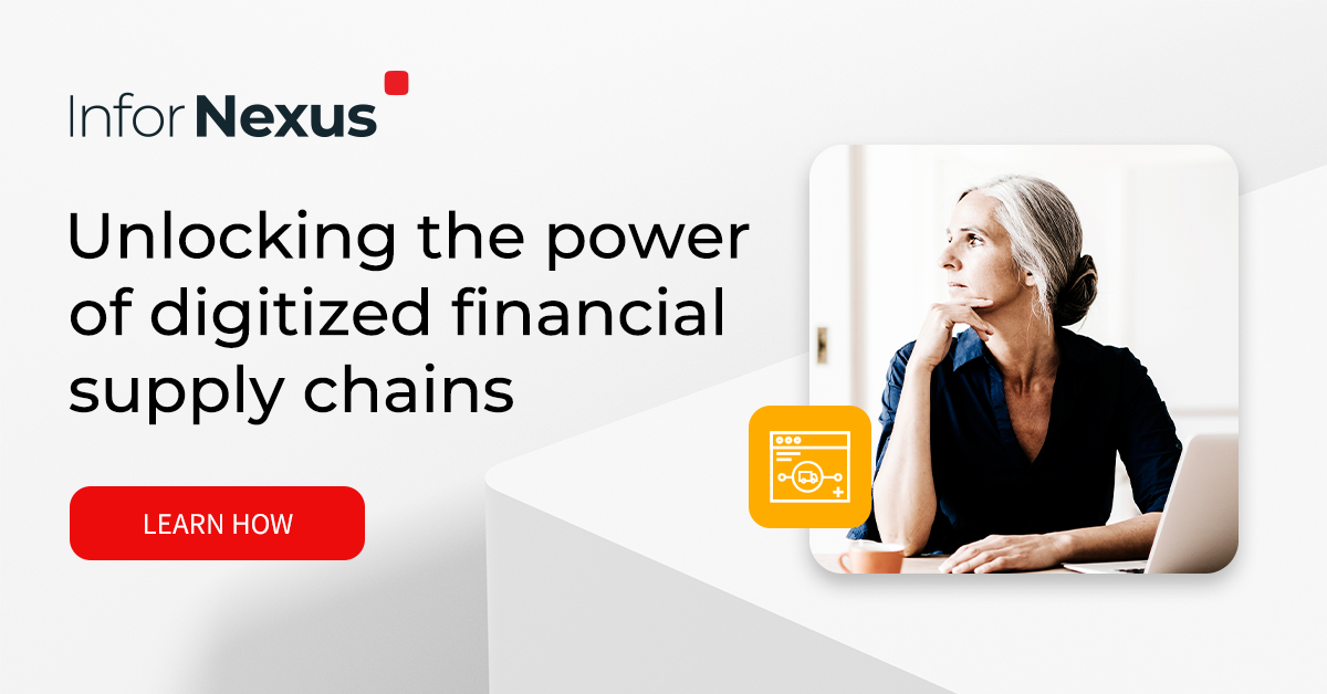 Digitized Financial Supply Chain | Brochure | Infor