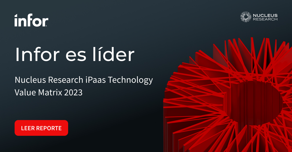 iPaaS Value Matrix | Informe del analista de Nucleus | Infor