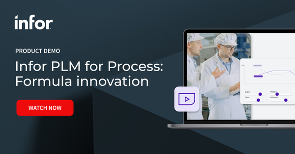 PLM for Process | Formula innovation | Product video | Infor