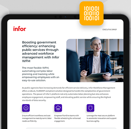 Efficient workforce solutions with Infor WFM