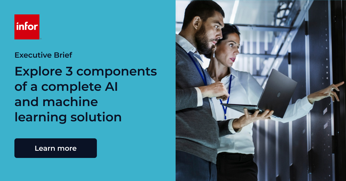 Enterprise AI and ML | Infor OS executive brief | Infor