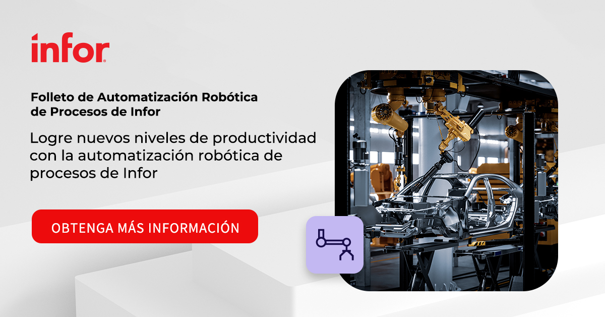 Infor RPA | Folleto | Infor