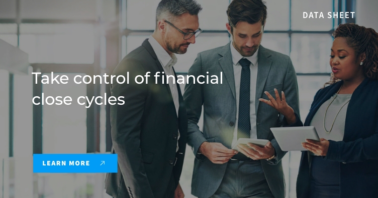 Financial closing cycles | Financials data sheet | Infor