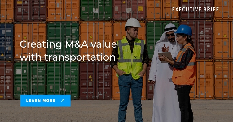Transportation in mergers | Supply chain executive brief | Infor