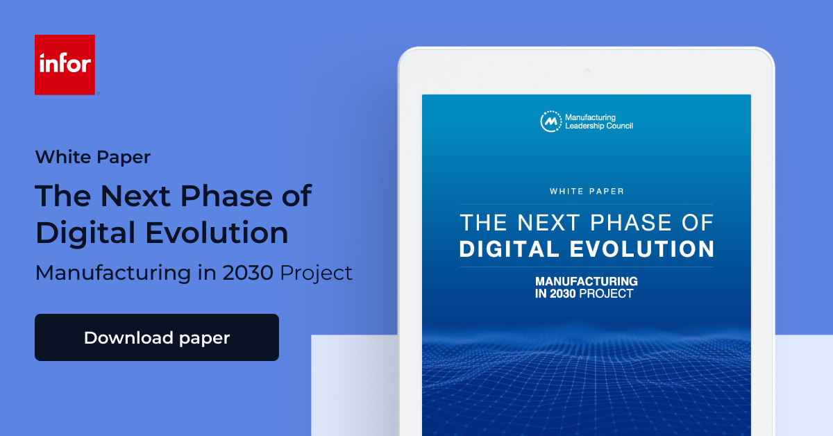 MLC Manufacturing in 2030 Project | Whitepaper | Infor