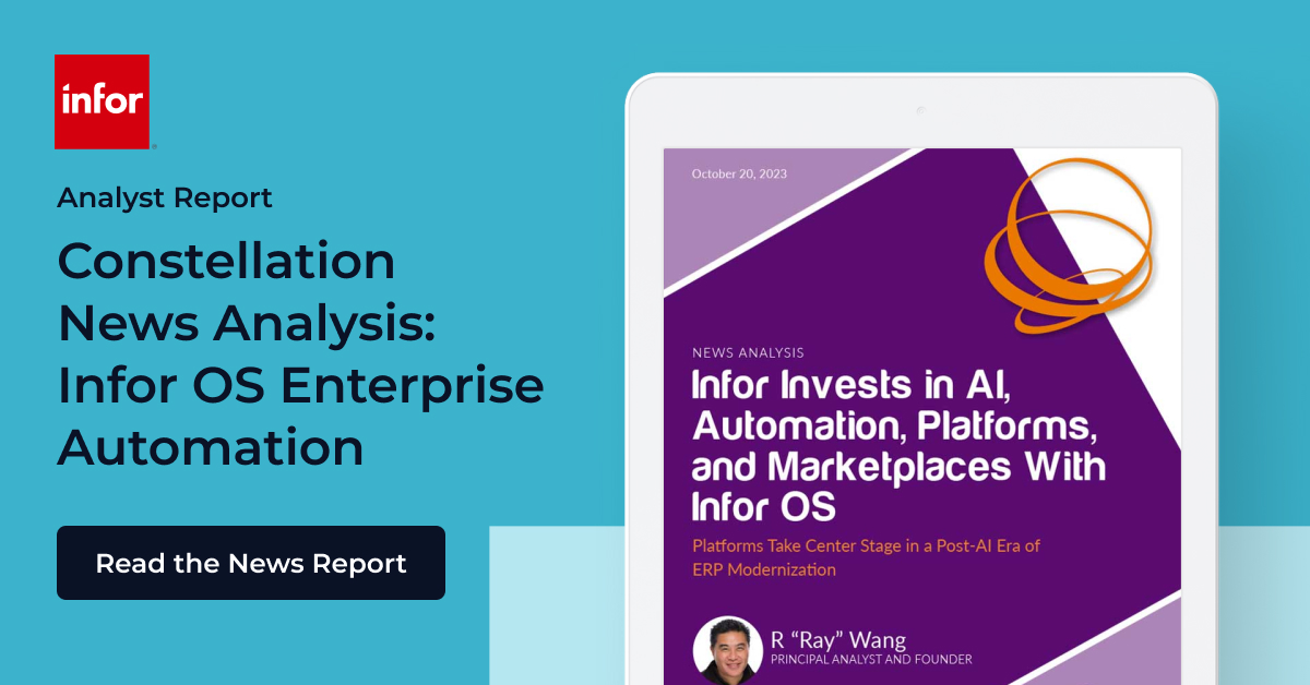 Infor OS Analysis | Constellation Research | Infor