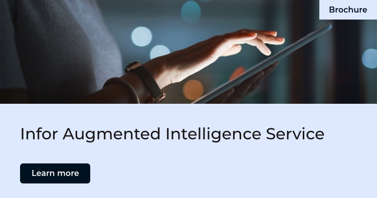 Augmented Intelligence | AI ML Brochure | Infor