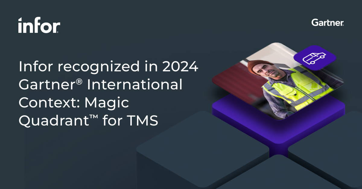 Infor Gartner a TMS Leader