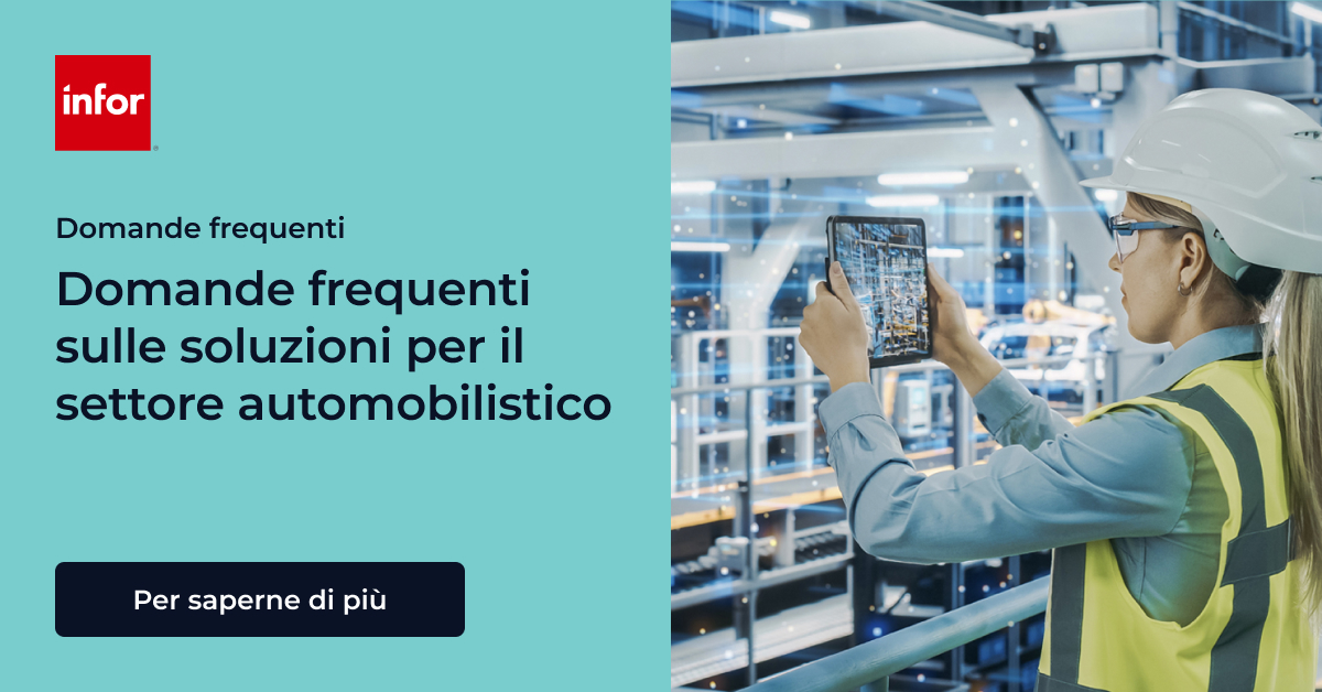 Software ERP settore automotive | FAQ | Infor