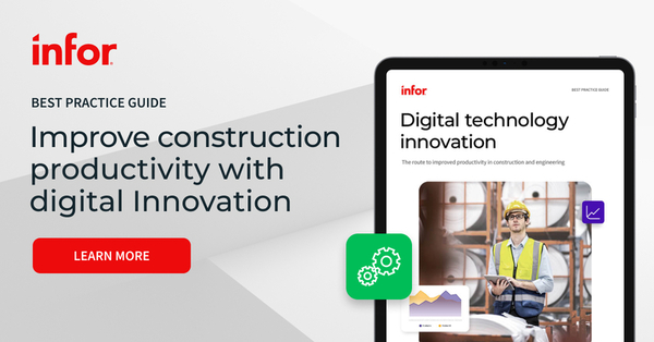 Construction and engineering productivity | Best practice guide | Infor