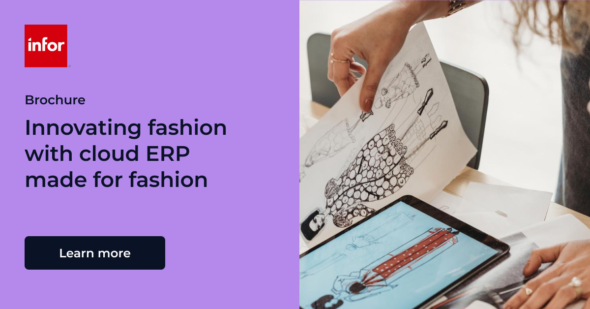 CloudSuite Fashion | ERP brochure | Infor