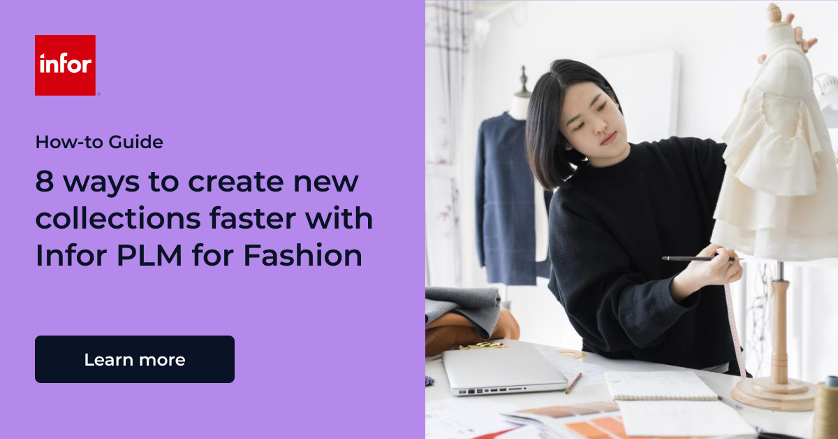 Create new collections faster | Fashion PLM brochure | Infor